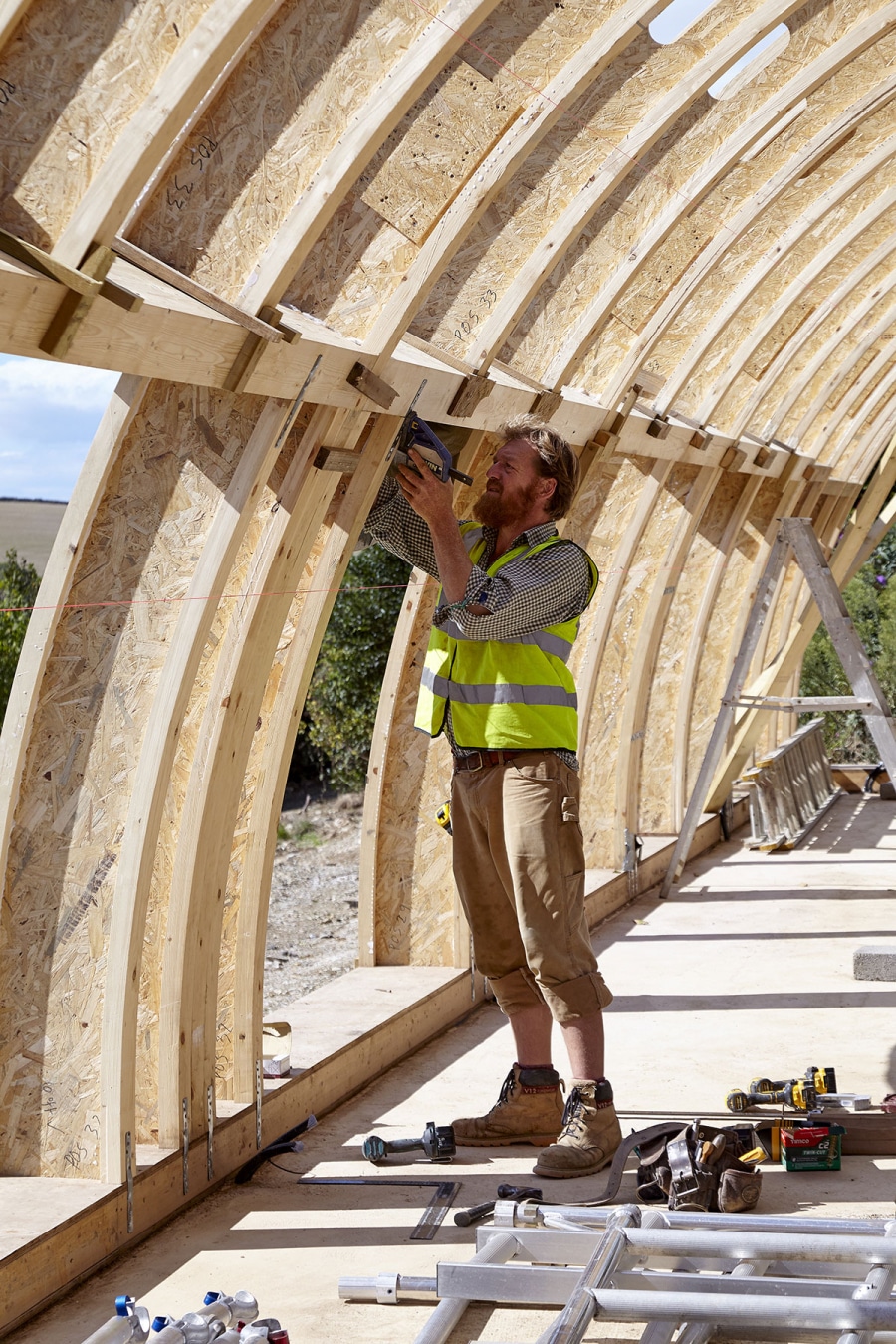 Outpost – Nissen Hut I-Joists