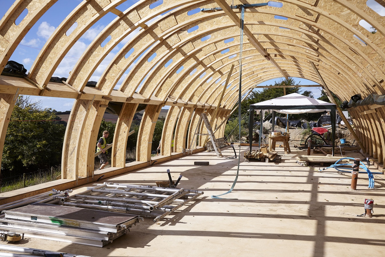 Outpost – The Nissen Hut – I-Joists