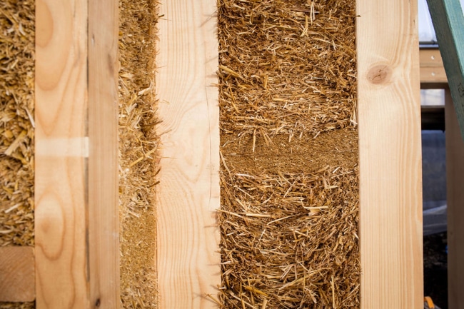 Outpost – Straw Panel Build Underway